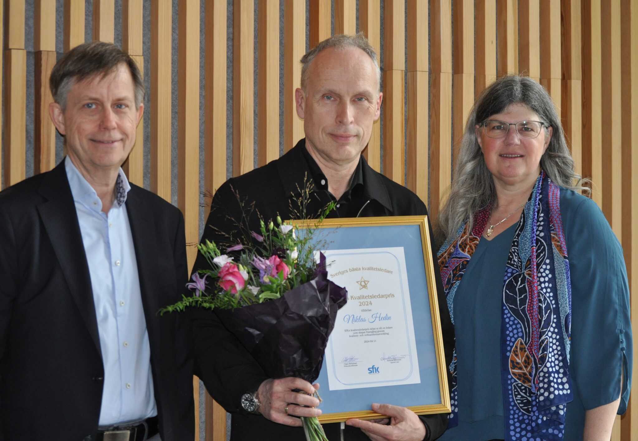 Sveriges bästa kvalitetsledare 2024 är utsedd genom SFK:s Kvalitetsledarpris | SFK